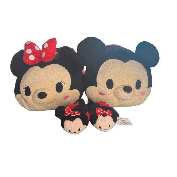 Disney | Toys | Tsum Tsum Disney Lot Mickey Minnie Mouse Set Of 4 Plush ...